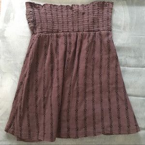 Element | Tops | Element Brow Crochet Tube Top Strapless Boho | Poshmark